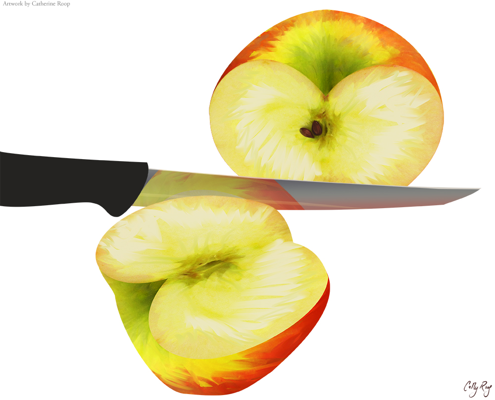 Cut Apple – Catherine Roop